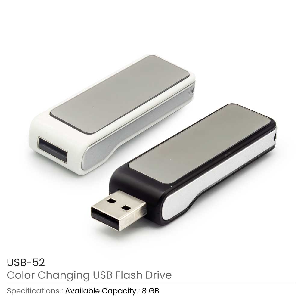 Color Changing Logo USB 8GB | Promotional Gifts Suppliers